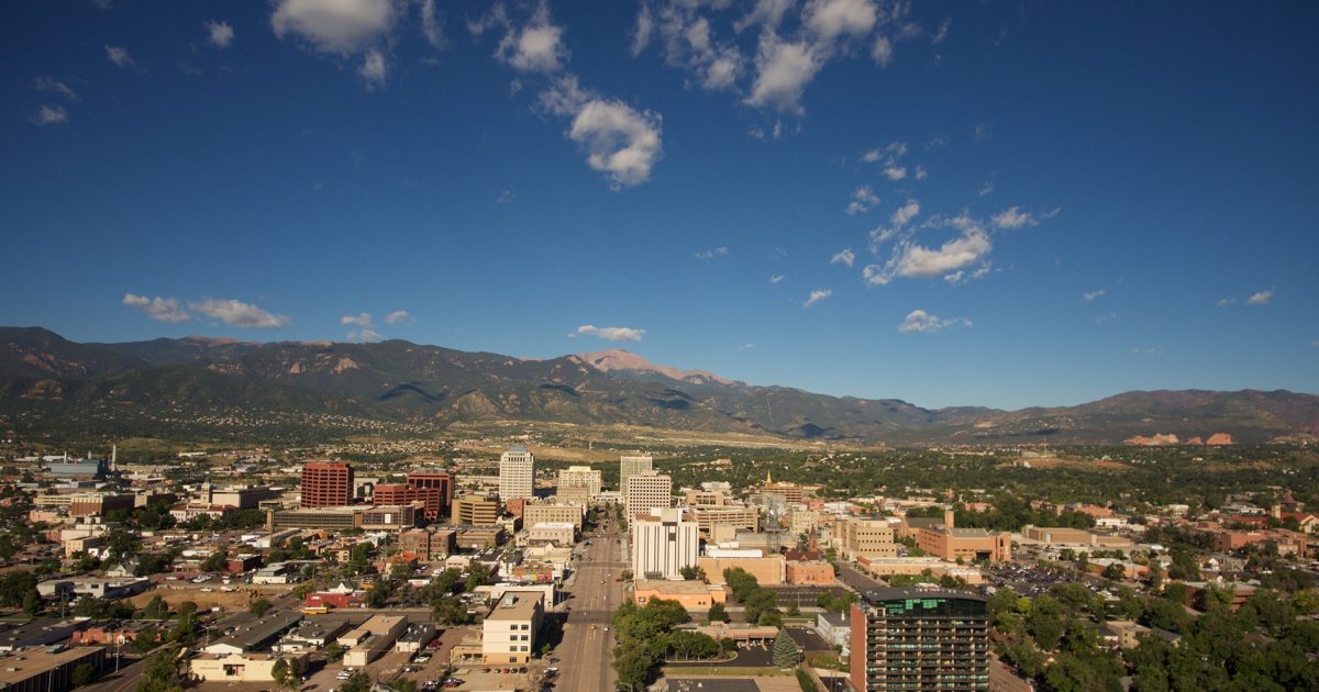 Best Places to See the Colorado Springs Skyline | Aerial Views - Visit ...